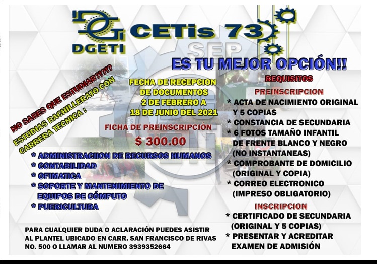CETIS LA BARCA JALISCO